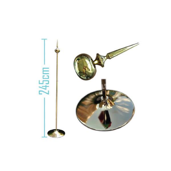 Ambassador Luxury Flag Pole 2.45M – World Of Materials