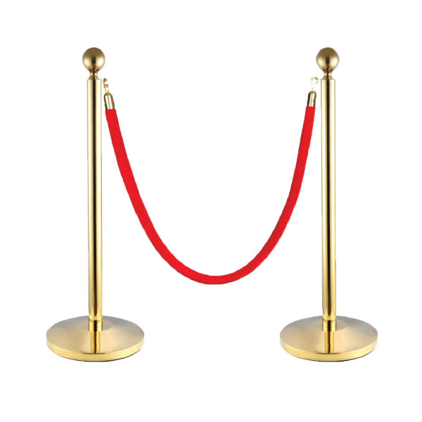 Queue Line Crowd Stands – With Velvet Rope – World Of Materials